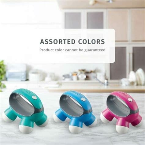 Homedics Quatro Mini Massager With Hand Grip 4 Vibration Massage