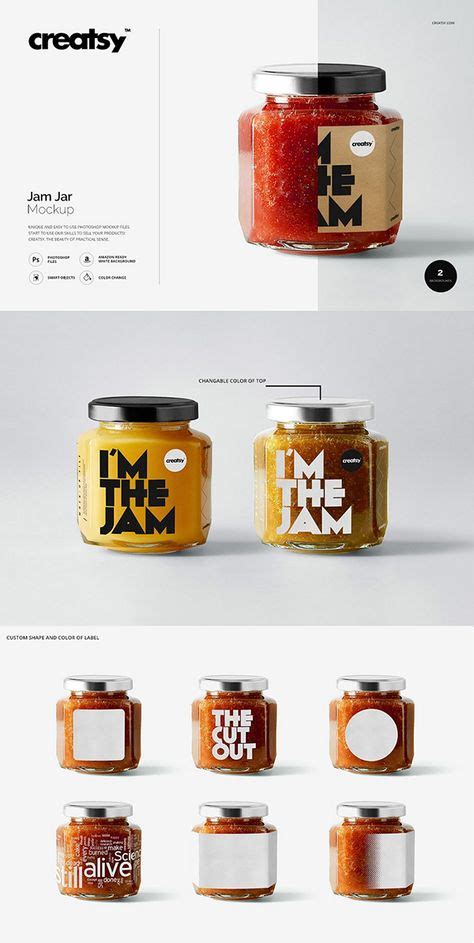 Jam Jar Packaging Design
