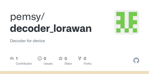 GitHub Pemsy Decoder Lorawan Decoder For Device