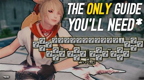 how to make good controller hotbars on ffxiv for every job youtube