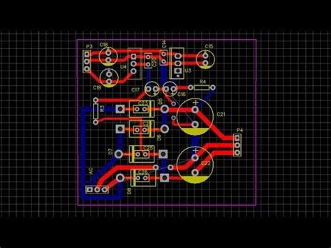 How To Make A Printed Circuit Board PCB Layout At Home Part 1 Placa De Circuito Impressa
