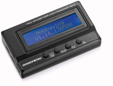Hobbywing Professional Lcd Program Box Micton Hobbies