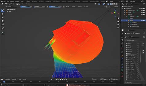 Problem With Mesh Animation And Rigging Blender Artists Community
