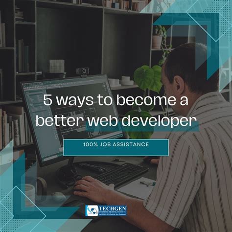 Becoming A Web Developer Involves A Combination Of Learning Essential Skills Gaining Practical