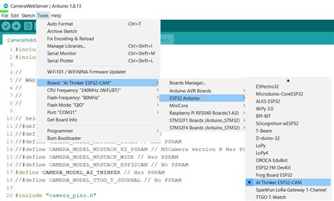 Iot Surveillance Cctv Camera Using Esp32 Cam And Blynk