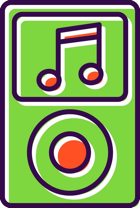 Music Player Filled Design Icon Vector Art At Vecteezy