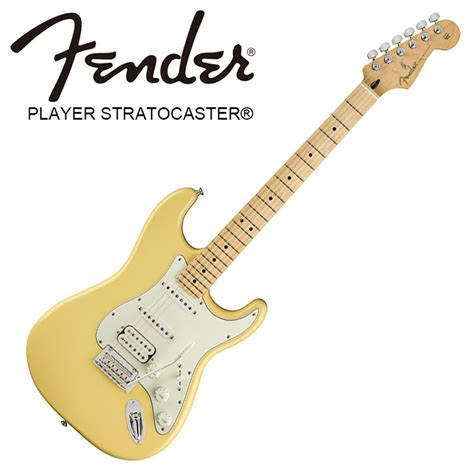 펜더 Fender 일렉트릭 기타 Player Stratocaster Hss Maple Fingerboard Buttercream 펜더 스트라토 캐스터 메이플 버터크림