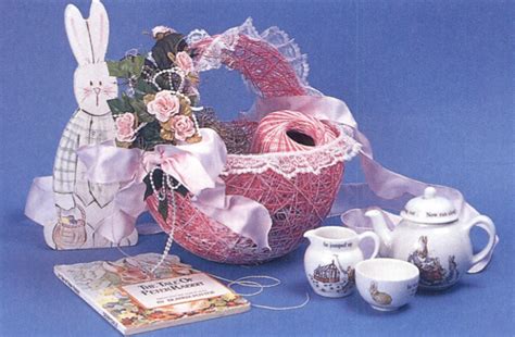 How To Create An Easy String Easter Egg Basket Dian Thomas