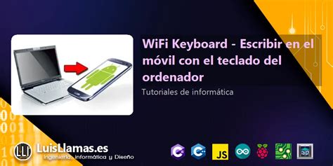 WiFi Keyboard Typing On Your Mobile With Your Computer S Keyboard