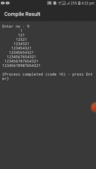 C Programming Triangle Pattern Print C Programming Loops Pattern