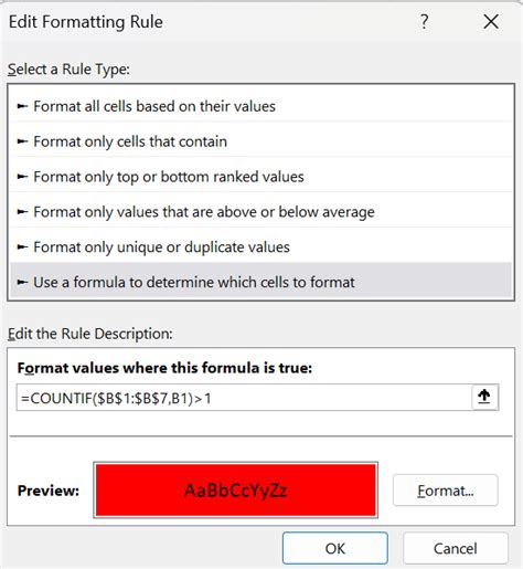 Excel How To Find Duplicates By Names In A Selection Of Rows Stack Overflow