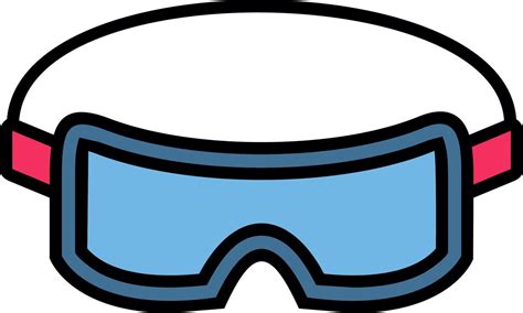 Goggles Vector Icon 20368321 Vector Art At Vecteezy