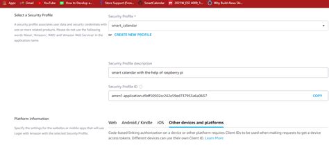 github smartcalendar project setting raspberry pi environment to download avs device sdk to