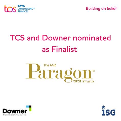 Saptarshi Dasgupta On Linkedin Congratulations Downer And Tcs Team