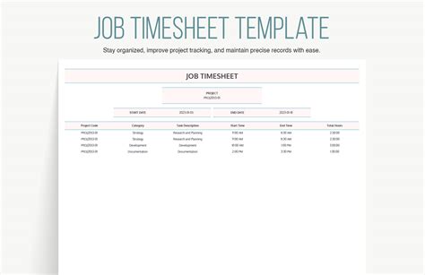 Volunteer Timesheet Template In Excel Google Sheets Download Template Net