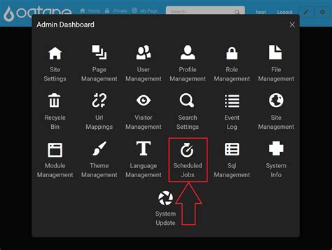 scheduled jobs oqtane docs apis and more for the modular blazor
