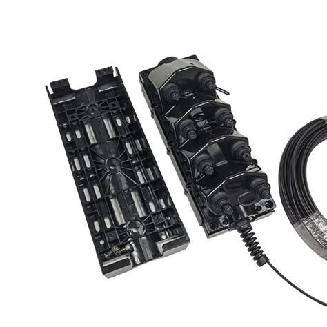 12 Port Hardened Service Terminal 3x4 100ft Dielectric Stub Mst Box