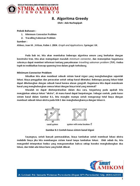 algoritma greedy terkunci pdf pdf
