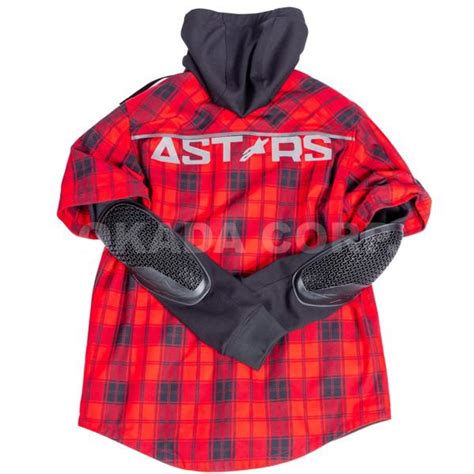アルパインスターズ（alpinestars） Mosteq Tartan Shirt モーステック タータンシャツ 3136 Flame