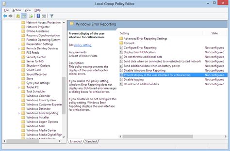 Disable Application Has Stopped Working Window Server Fault