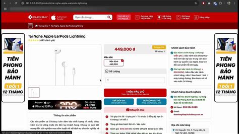 Demo Website Thương Mại Điện Tử Php Laravel Youtube