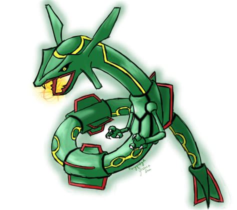 Rayquaza By XDream3 On DeviantArt