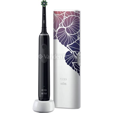 Oral B Pro 3500 Black Travel Case Flora Pink Elektrische