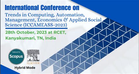 International Conference On Trends In Computing Automation Management