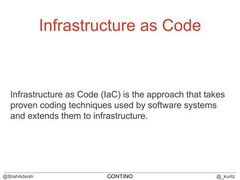 Integrating Infrastructure As Code Into A Continuous Delivery Pipeline Ppt