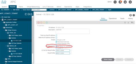 Aci Service Graph L4 L7 Asa Integration Cisco Community