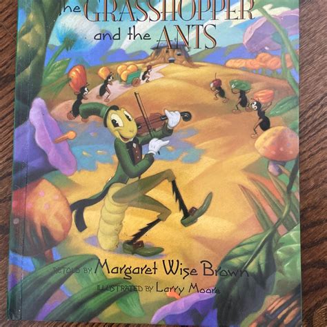 The Grasshopper And The Ants By Margaret Wise Brown Hardcover Pangobooks