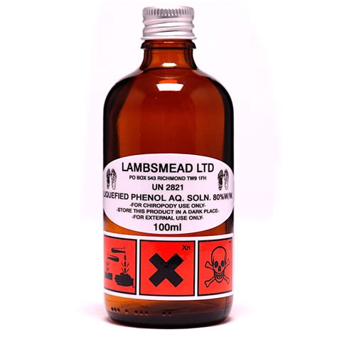 Phenol Liquid Trichloroacetic Acid 15 Phenol 0 5 Solution Skincare