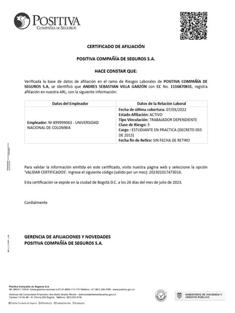 Certi Afil Sebastian Pdf