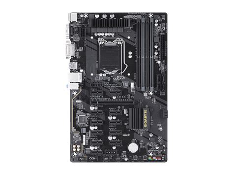 GIGABYTE B250-FinTech - ราคาเมนบอร์ด INTEL LGA1151