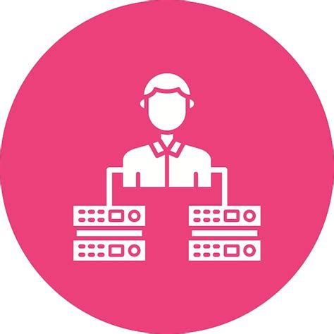 Premium Vector Client Servers Icon