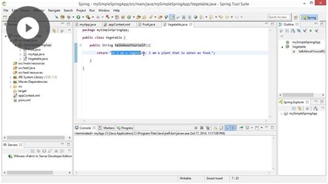 configuring xml java spring 3 6 beginner skillsoft