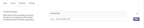 Restrict An Access To Heroku App Salesforce Stack Exchange