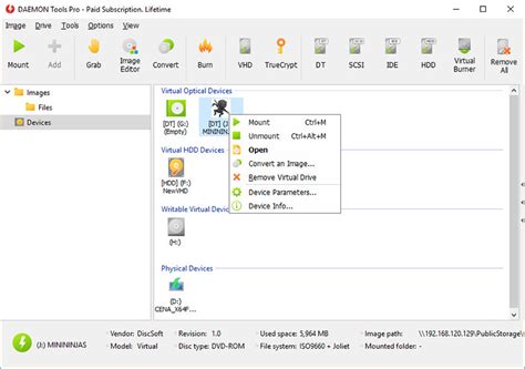 daemon tools pro advanced tool to mount and create images daemon