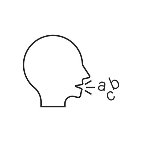 Diction Line Icon Over 21 Royalty Free Licensable Stock Vectors
