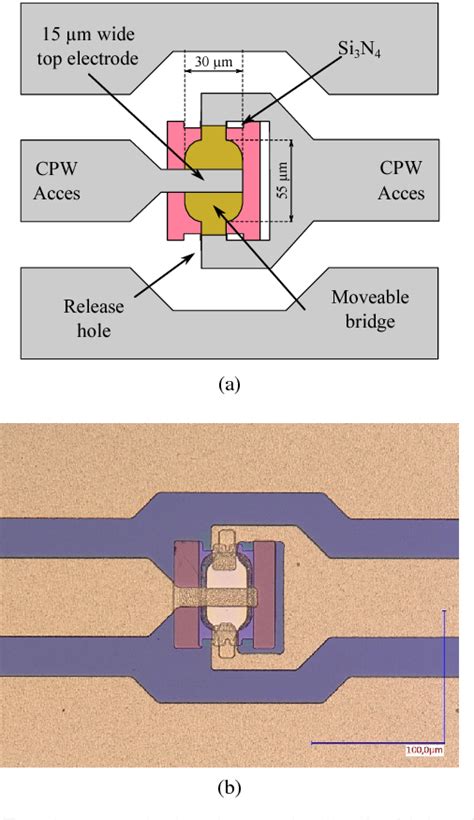 Figure 1 From High Q Zero Level Packaged Rf Mems Switched Capacitor Arrays Semantic Scholar