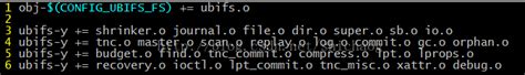 ubifs文件系统解析 csdn博客