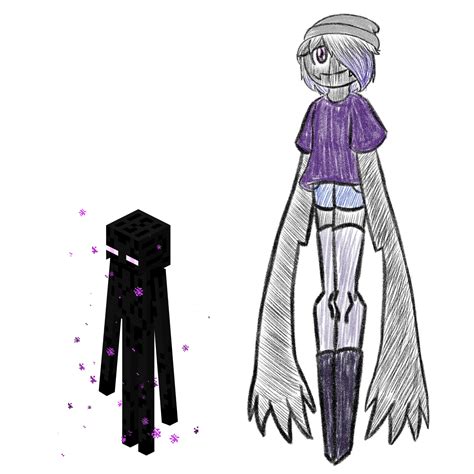 Anime Creeper Girl And Ender Boy