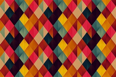 Premium Photo Triangles And Angled Shapes Colorful Abstract