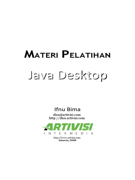 java netbeans tutorial pdf komputer teknologi and rekayasa