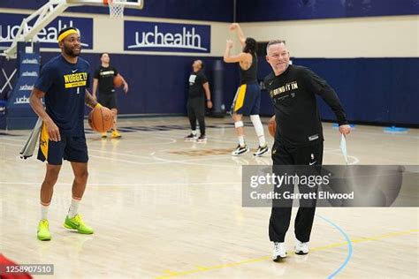 Michael Malone Of The Denver Nuggets Coaches During 2023 Nba Finals