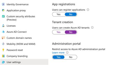 New Setting Users Can Create Azure Ad Tenants Updated 2024 New Graph