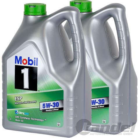 10L MOBIL 1 ESP FORMULA 5W30 MOTORÖL 151060 SHC Synthese Technologie