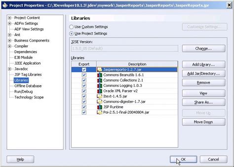 creating a report with jasperreports the register