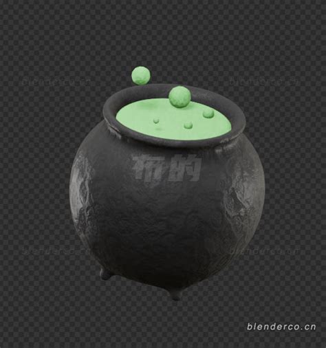 Blender新冠肺炎病毒模型模型 Blender布的