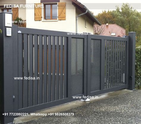Channel Gate Design Modern Metal And Wood Fence Cast Iron Design For Gate Pinterest Main Gate